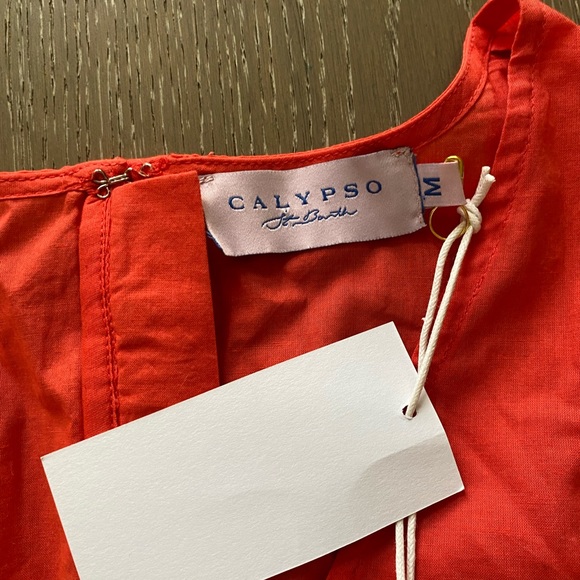 Calypso St. Barth | Dresses | Calypso St Barth Embroidered Tiered Maxi Dress | Poshmark